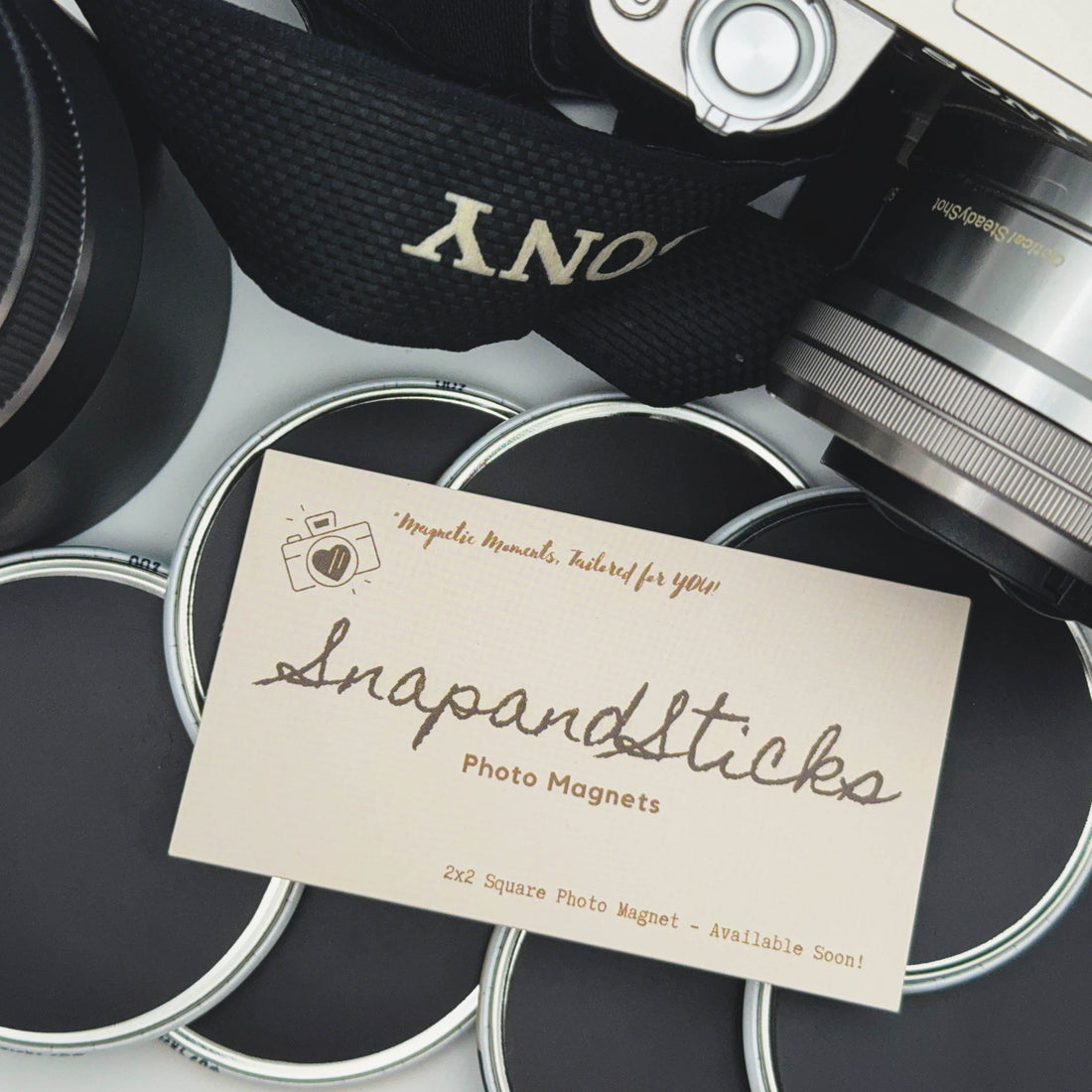 Snap and Sticks Custom Photo Magnets